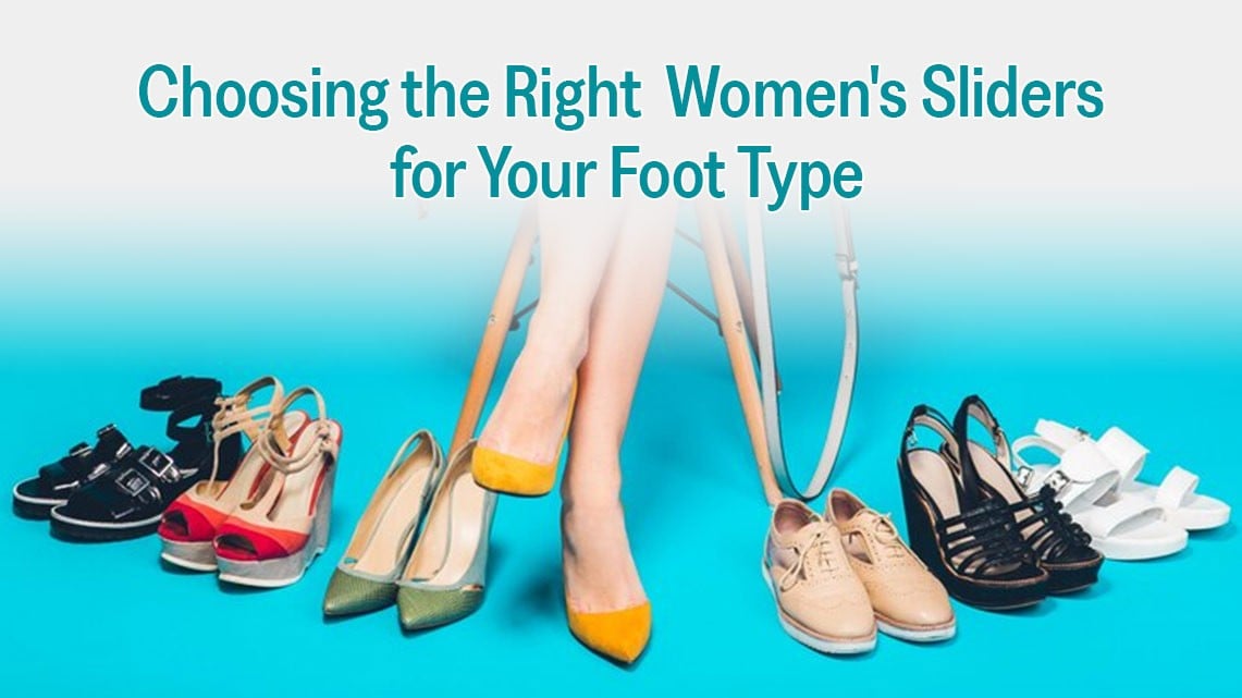 Choosing the Right Women's Sliders for Your Foot Type – fitflop
